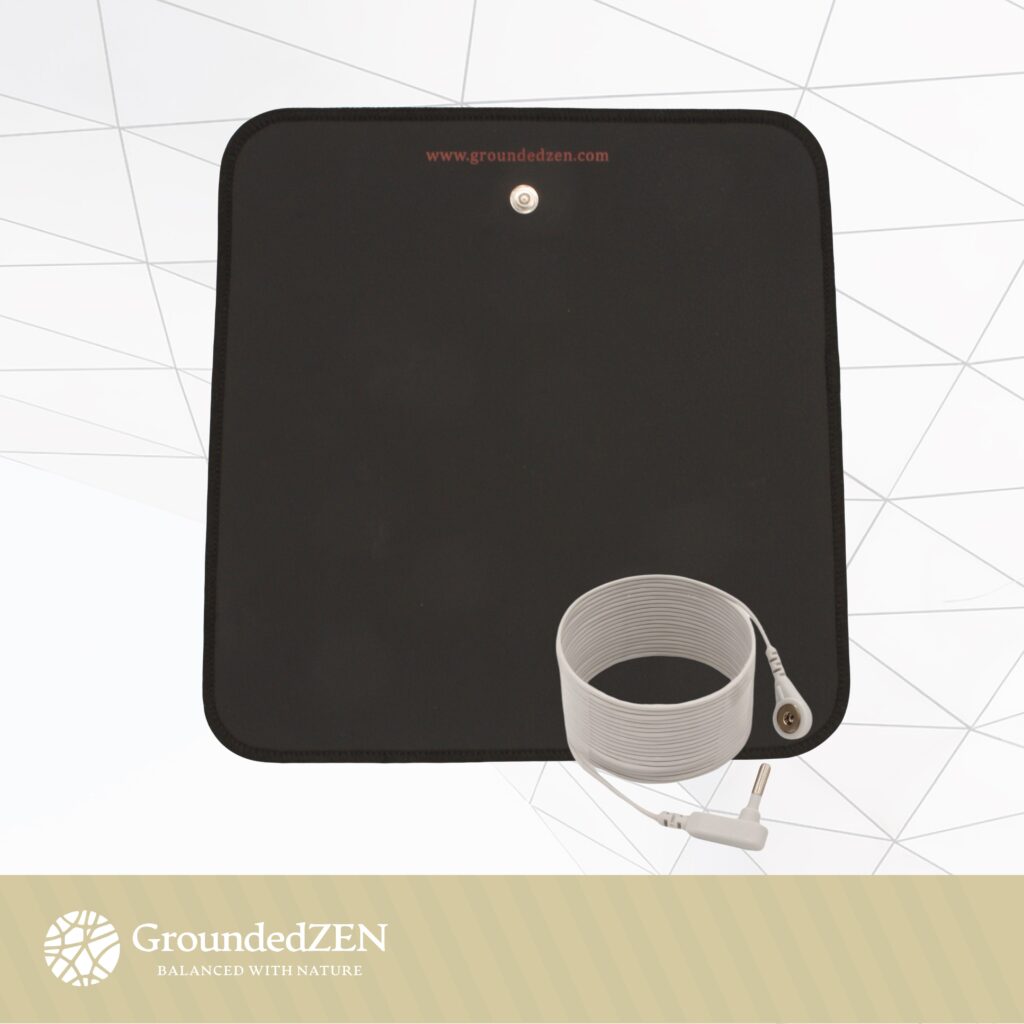 Grounding Mouse Pad Mat with cord - GroundedZEN